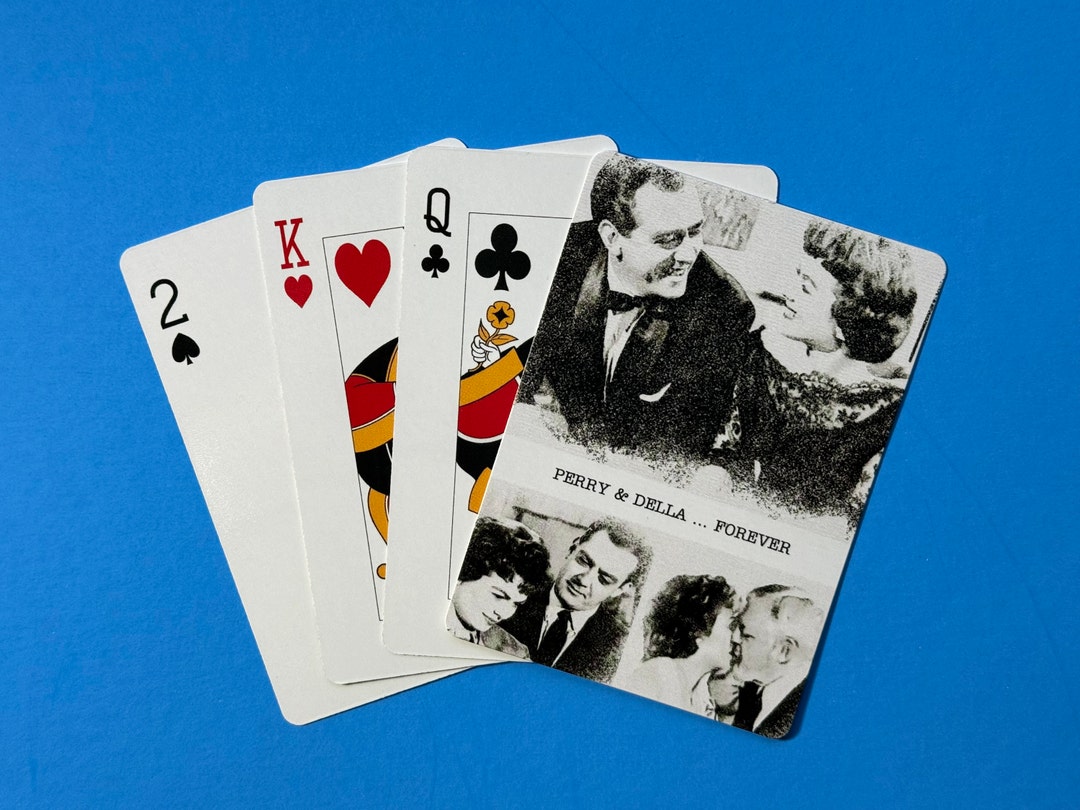 Perry Mason Card Deck: Raymond Burr & Barbara Hale Poker Cards - Etsy