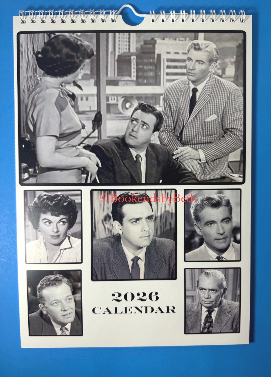 Perry Mason 2026 Wall Calendar, Classic TV Show Calendar, Raymond Burr ...