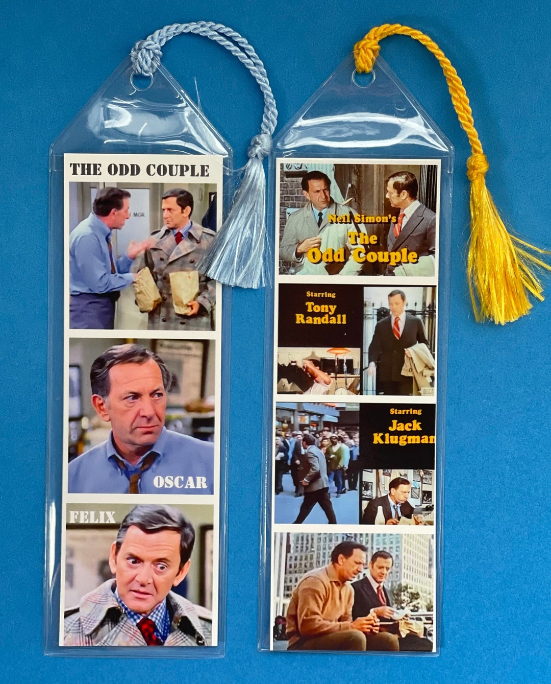 The Odd Couple, Odd Couple Bookmark Set of Two, Tony Randall, Jack ...