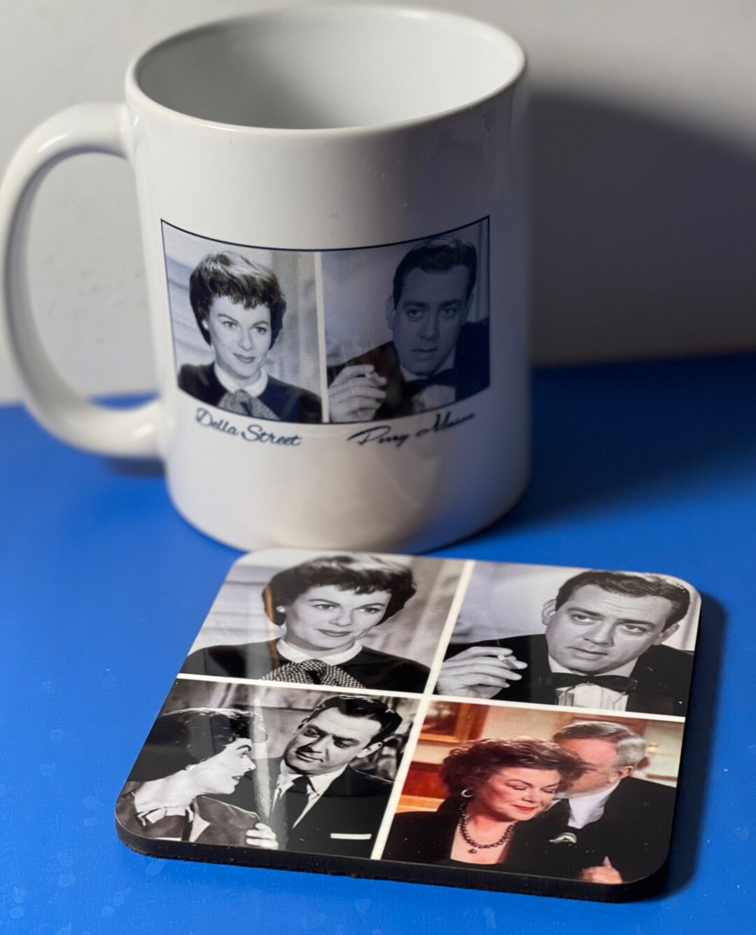 Perry Mason Mug Perry & Della TV Couples Perry Mason Fan - Etsy