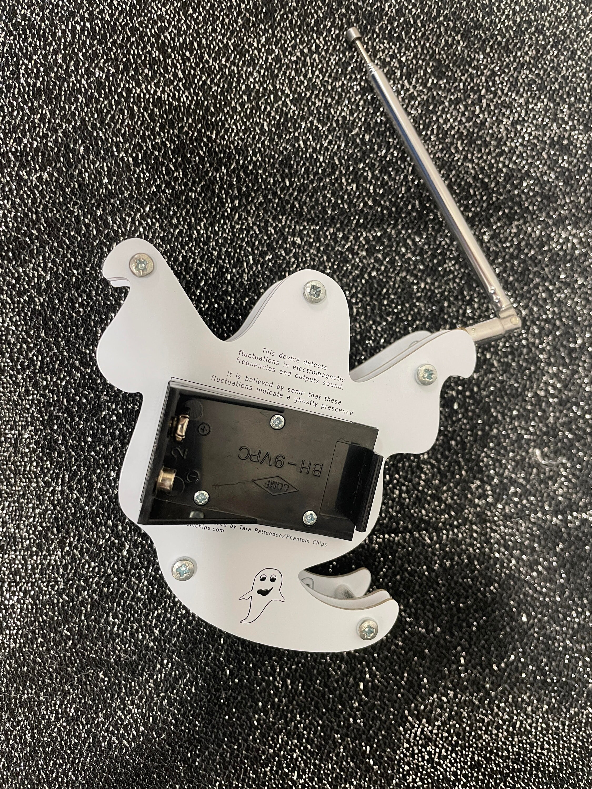 Grim Beeper Ghost Shaped EMF Detector for Paranormal Investigations and ...