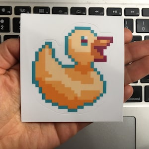Rubber Duck Debugging Sticker - Vinyl Laptop Decal - Computer ...