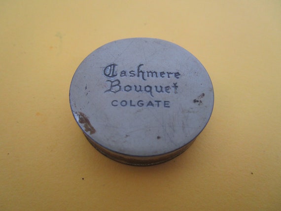 Antique Colgate Cashmere Bouquet Rouge Compact - Gem