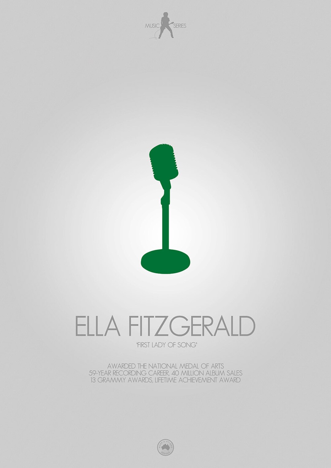 Musician Series ELLA FITZGERALD - Etsy