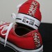Bling Red Converse Sneakers - Etsy
