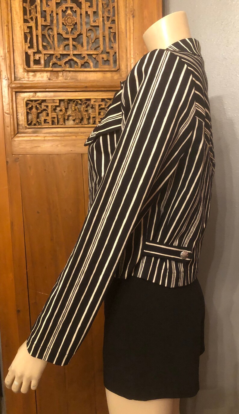 Cool Vintage Black and White Western Style Howard Wolf Dallas Jacket ...