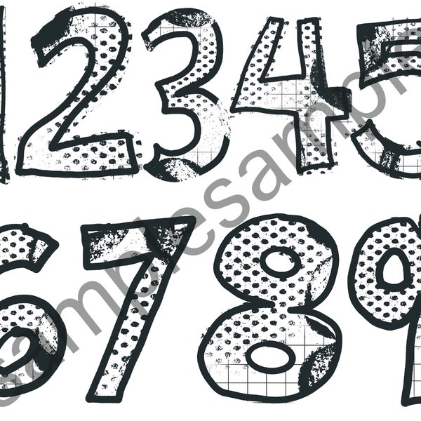 Printable Contestant Numbers - Etsy