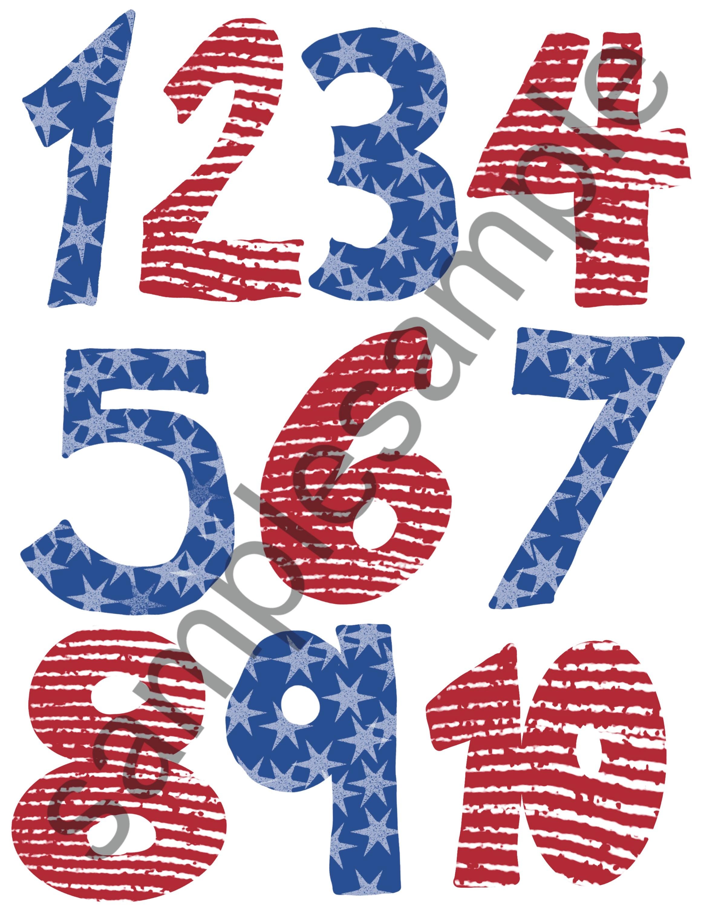 July Journal Printables, Large Numbers Days of the Week, Digital ...