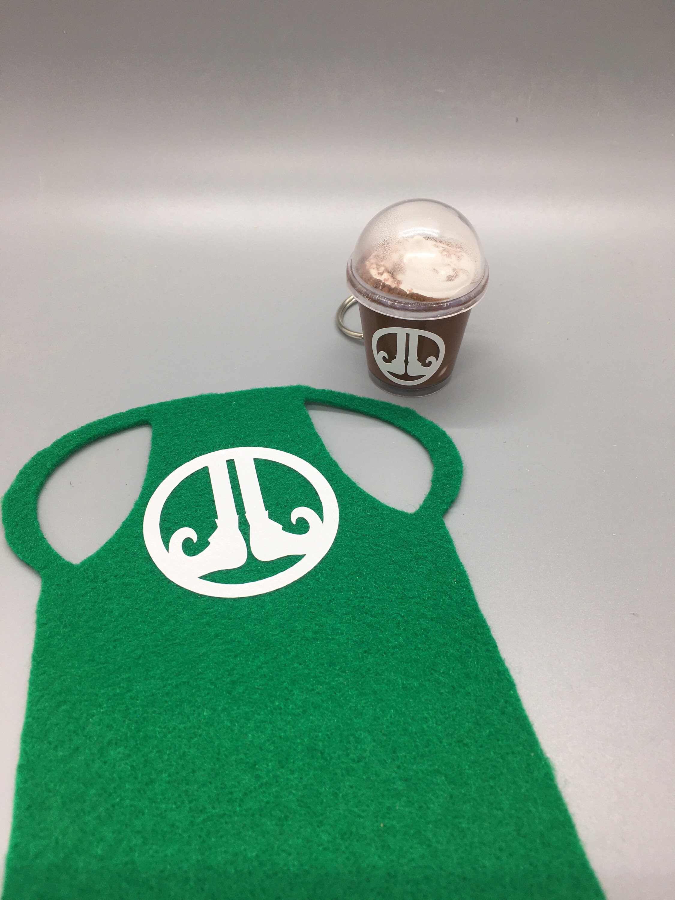 Coffee Shop Elf Props Coffee Barista Elf Clothes Elf | Etsy