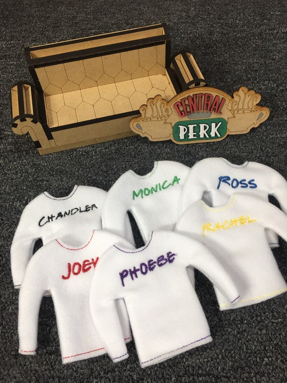 Friends Elf Scene Set Elf Props Central Perk Sign Elf | Etsy