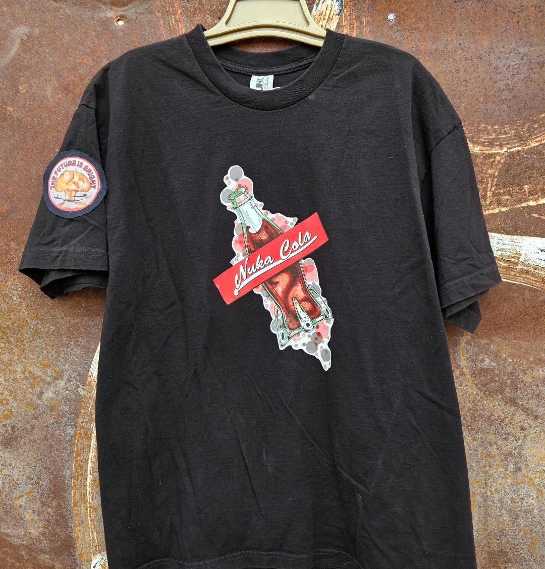 Nuka Cola T Shirt Custom Quilted Patch - Etsy