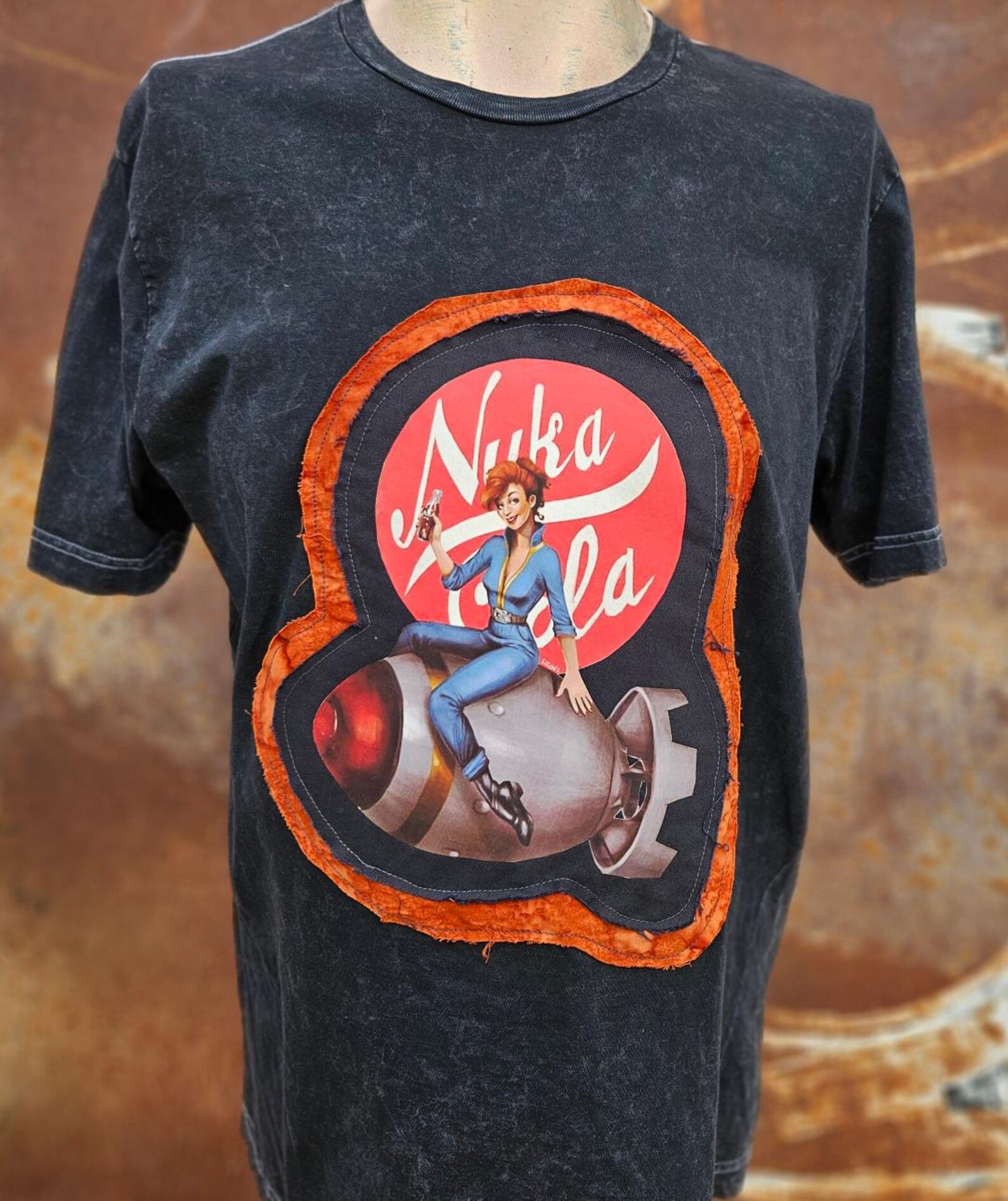 Nuka Cola T Shirt Custom Quilted Patch - Etsy