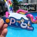 Pool Keychain, Embroidered, Keyfob, Handmade, Swimming Pool, Summer - Etsy