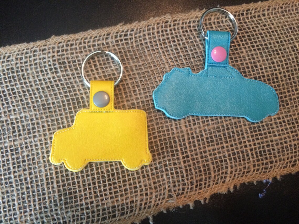 Back to School Transportation Keychains - Etsy