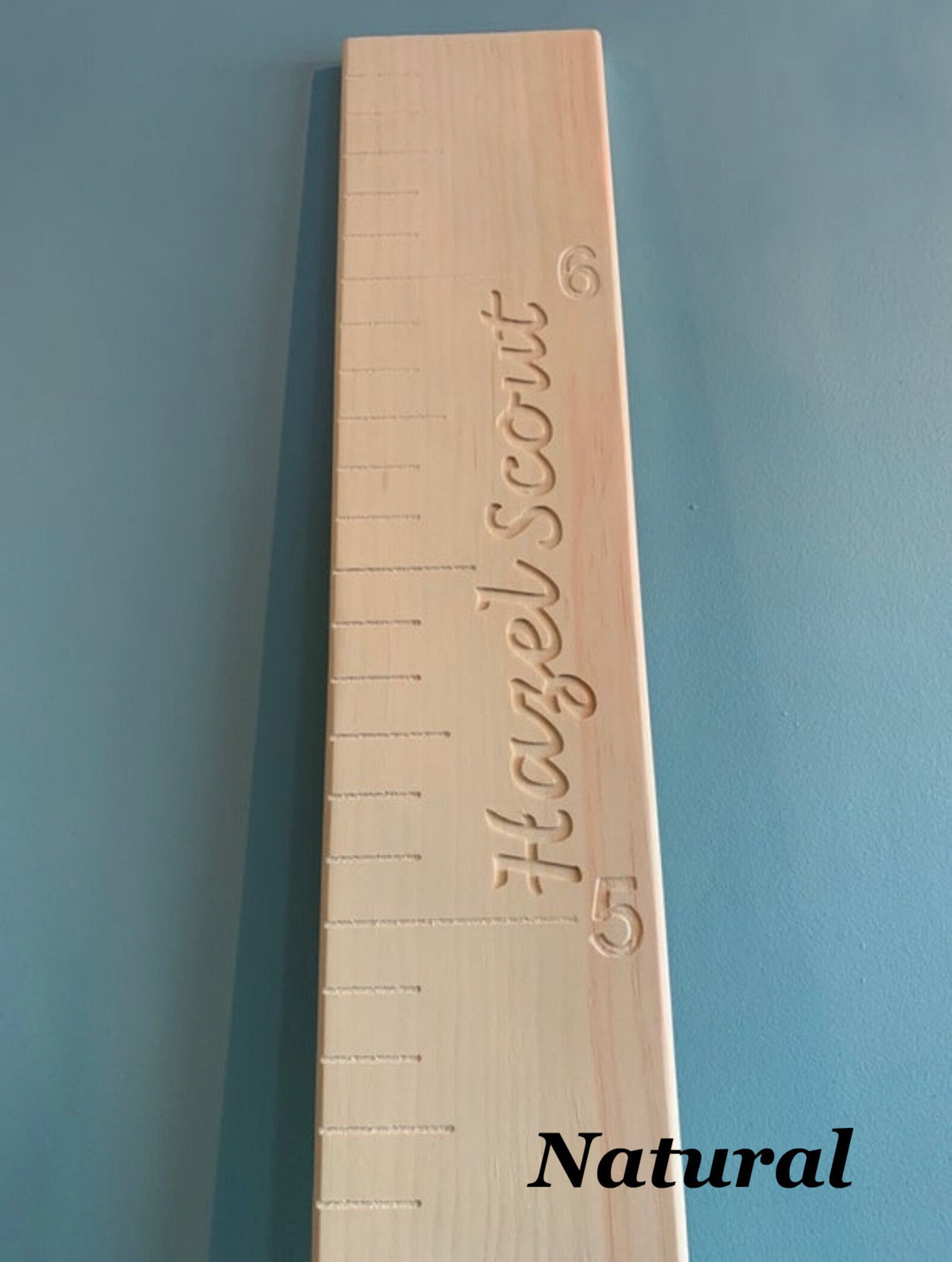 Custom Wood Growth Chart Personalized Wood Growth Ruler Kids - Etsy