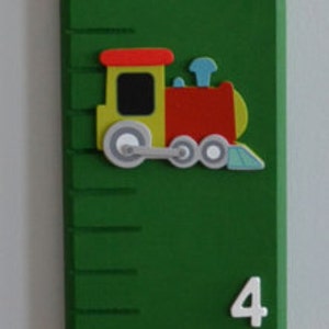 Gander and Goose Personalized Wooden Growth Chart - Boys (small Letters ...