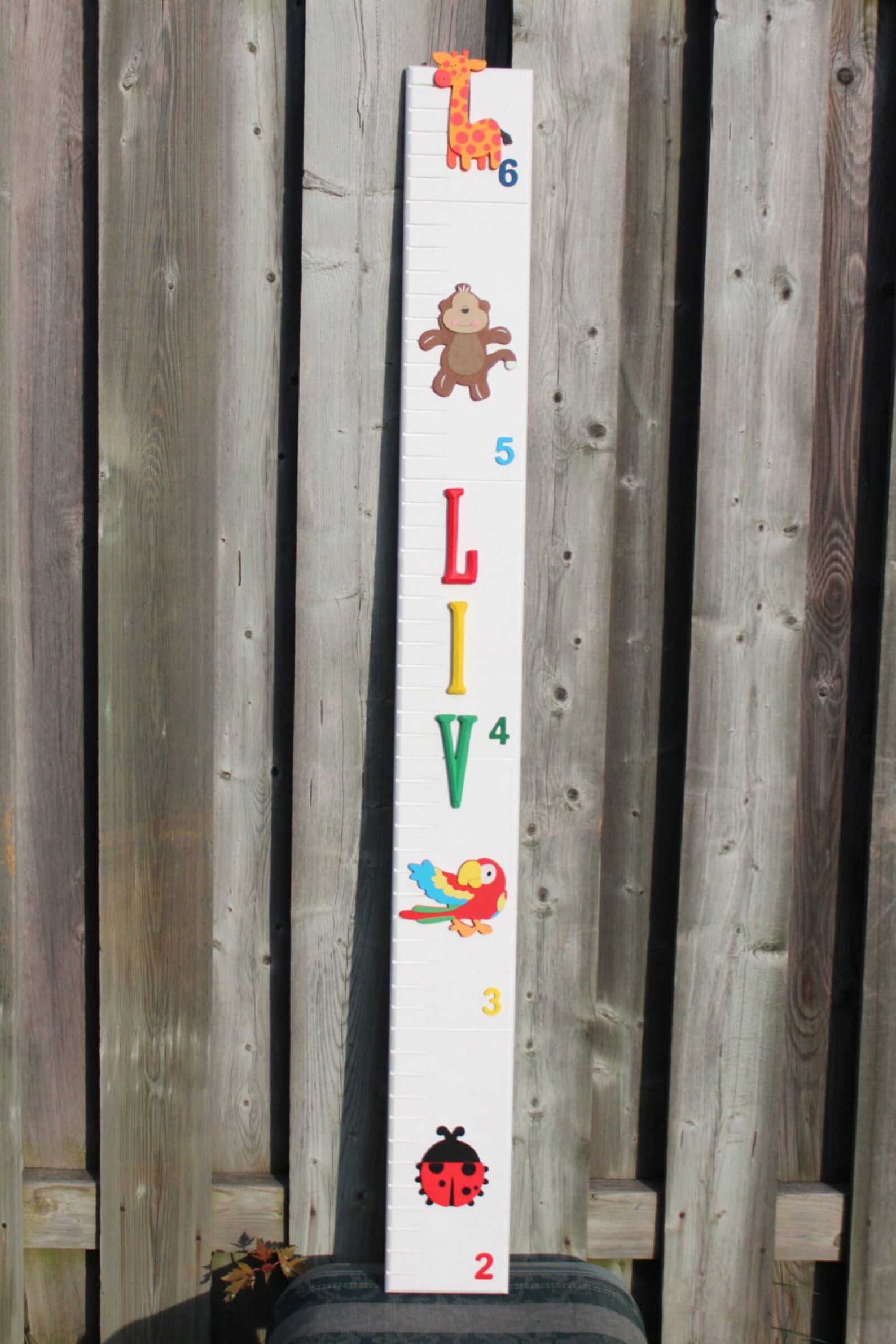 Wooden Growth Chart personalized with name | Etsy