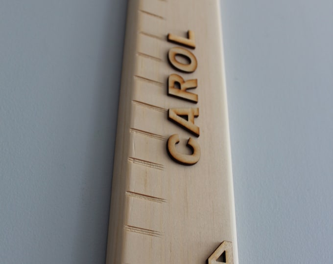 Wooden Growth Chart Wood 100% Natural - Etsy