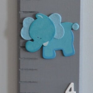 Gander and Goose Personalized Wooden Growth Chart - Boys (small Letters ...