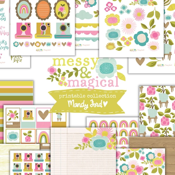 Scrapbook Printables - Etsy