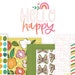 Hello Happy Printable Scrapbooking Paper Kit | Planner Paper | Art ...