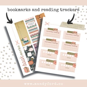 Printable Bookish Soul Care Self Care Art Journaling Kit Digital ...