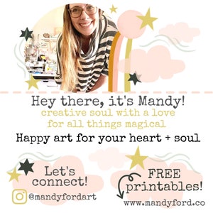 Printable Bookish Soul Care Self Care Art Journaling Kit Digital ...