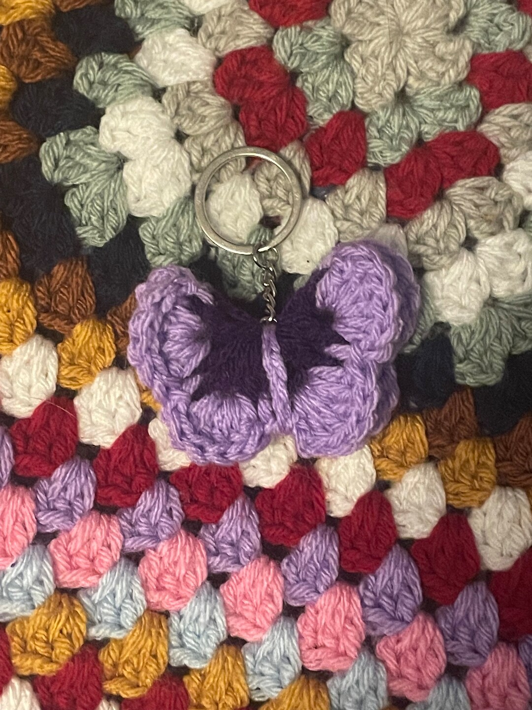 Olivia Rodrigo Purple Crochet Butterfly Keychain - Etsy