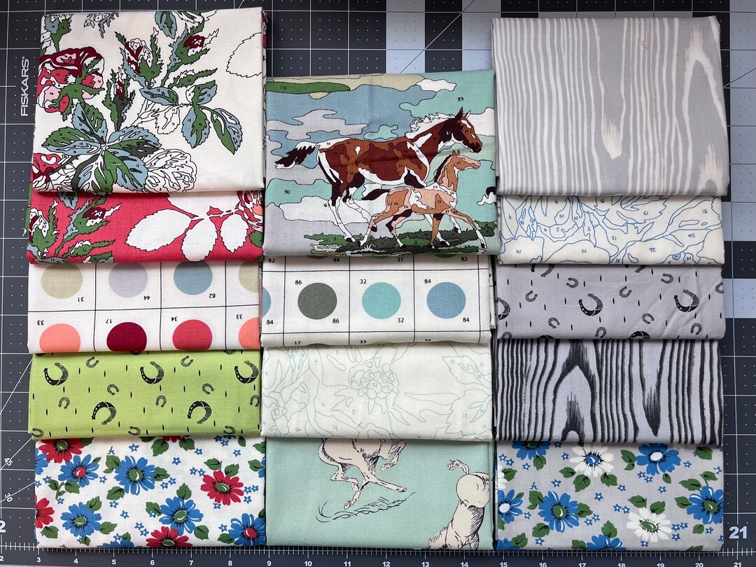 Purebred 14 Piece Fat Quarter Bundle by Erin Michael for Moda OOP VHTF ...