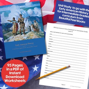 Homeschool Worksheets for American History Curriculum Beautiful Feet ...