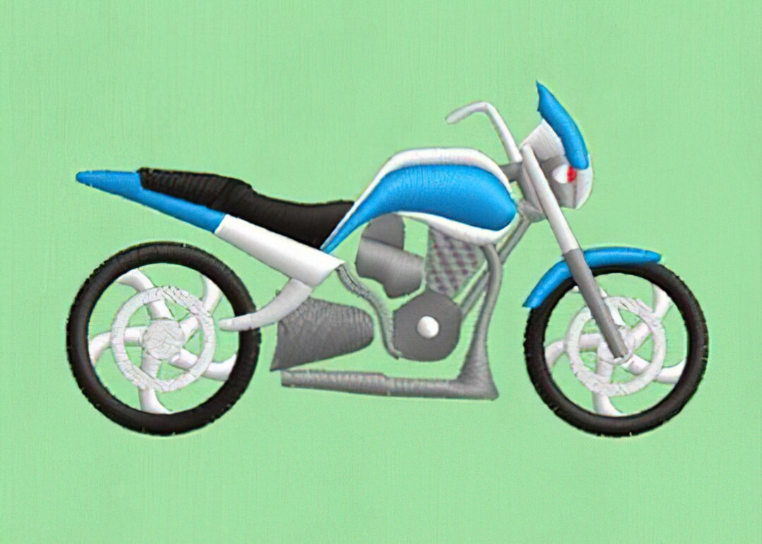 Buell Blast Motorcycle Embroidery Design - Etsy