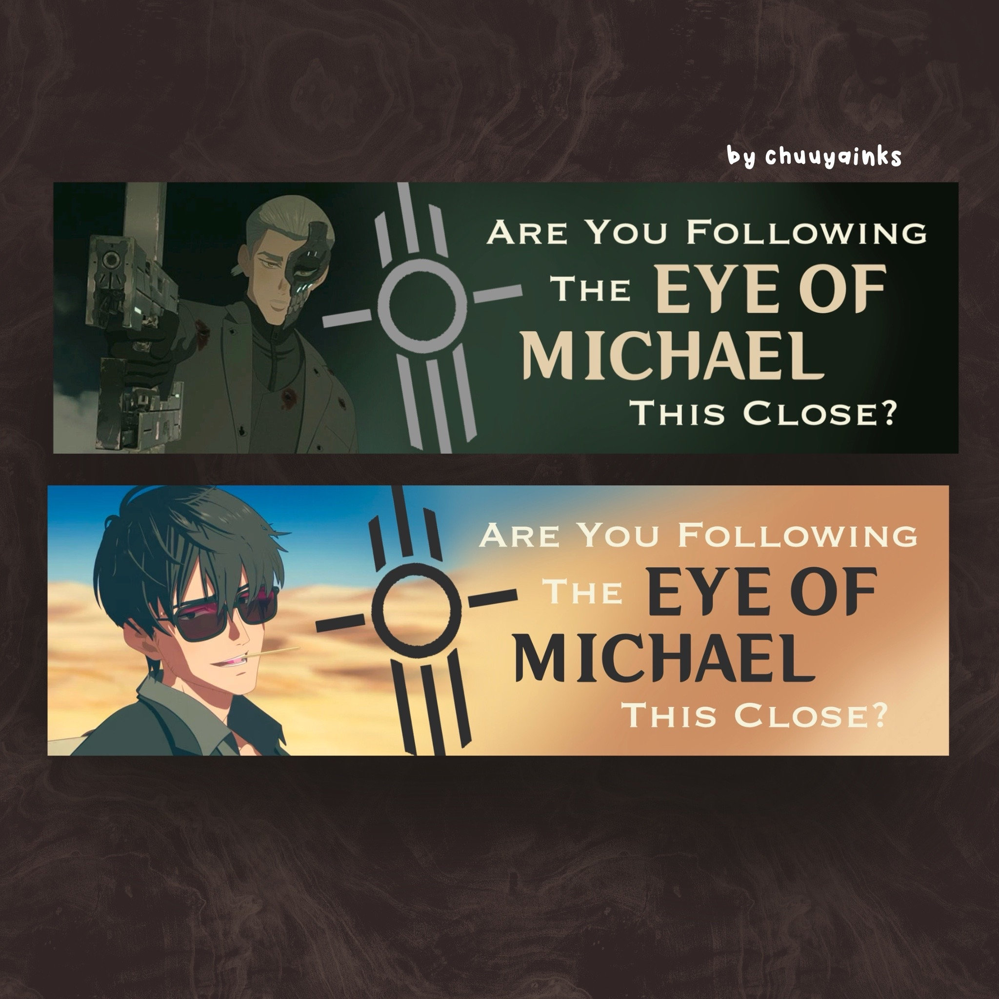 Trigun Stampede Wolfwood Livio Bumper Sticker - Etsy