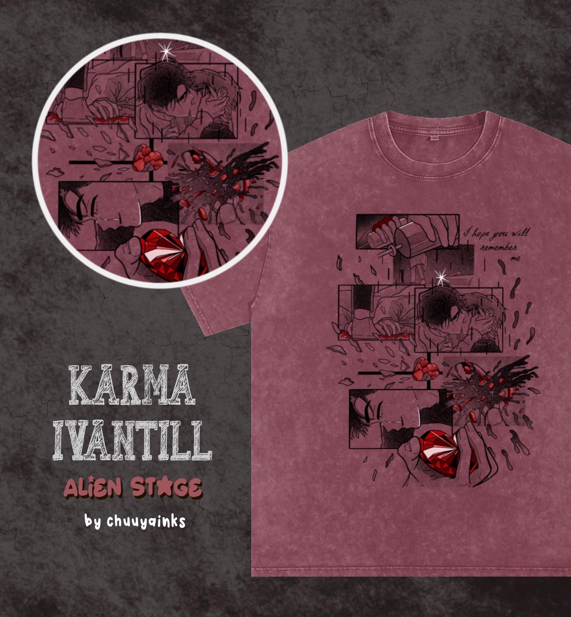 Karma Ivantill Alien Stage T Shirt - Etsy
