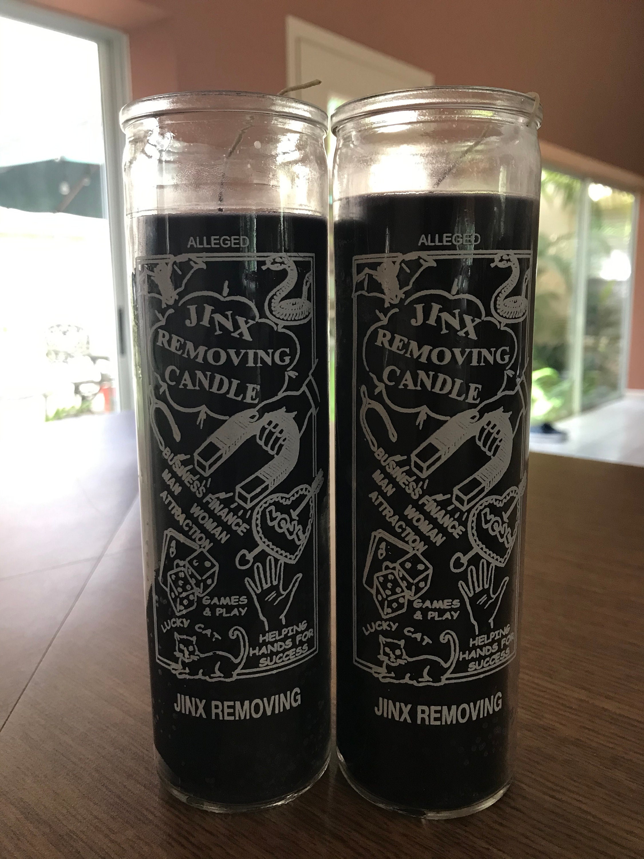 One Jinx Removing 7 Day Blessed Conjure Candle for Bad Luck Negative ...