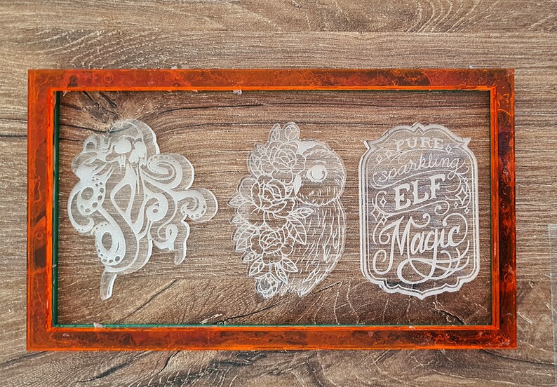 Silicone Mold for Resin Pendant Label Label Elf Magic - Etsy