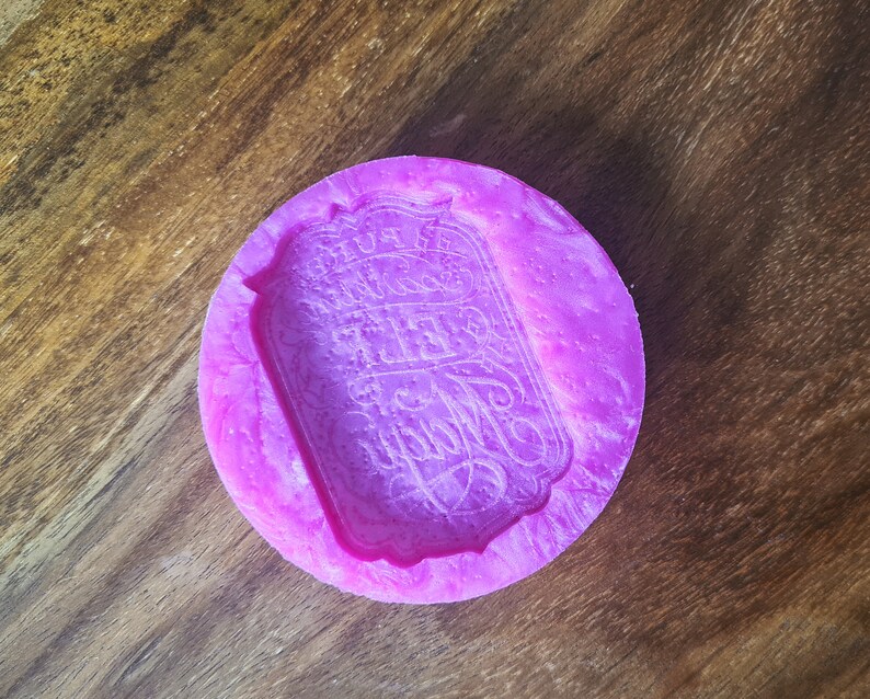 Silicone Mold for Resin Pendant Label Label Elf Magic - Etsy