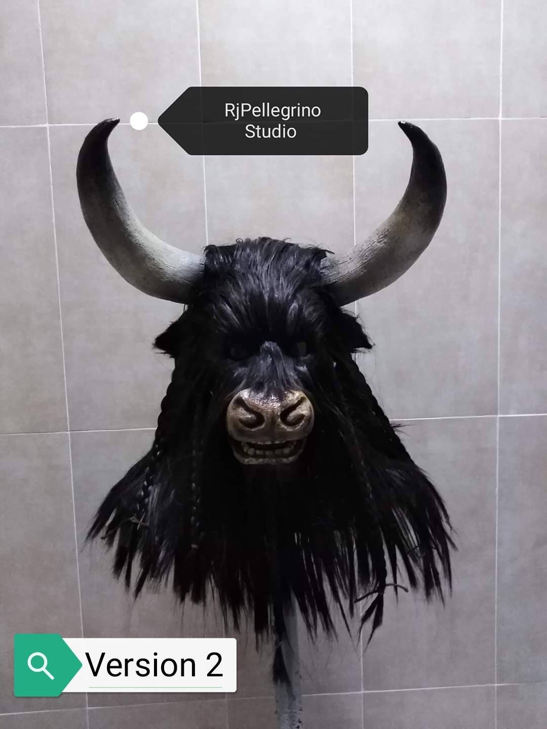 Minotaur Mask - Etsy