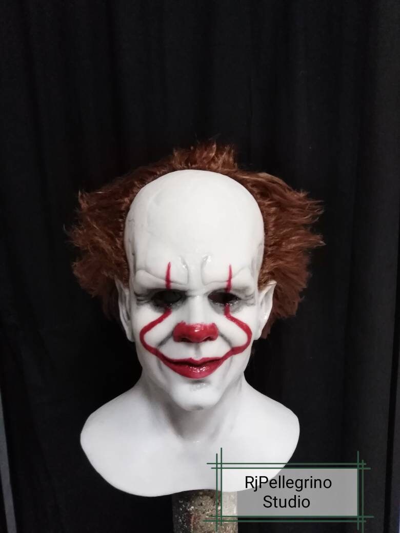 It Pennywise 2017 silicone mask and teeth | Etsy