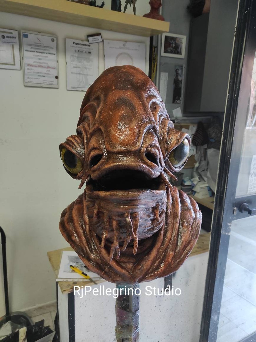Admiral Ackbar Mask - Etsy