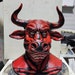 Bull Mask - Etsy