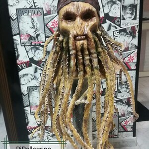 Davy Jones Hat, Bandana and Mask - Etsy