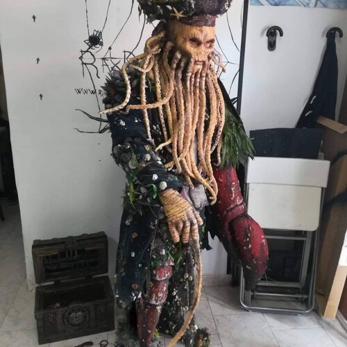 Davy Jones Key 3D Printed Prop for Cosplay and Costume - Etsy