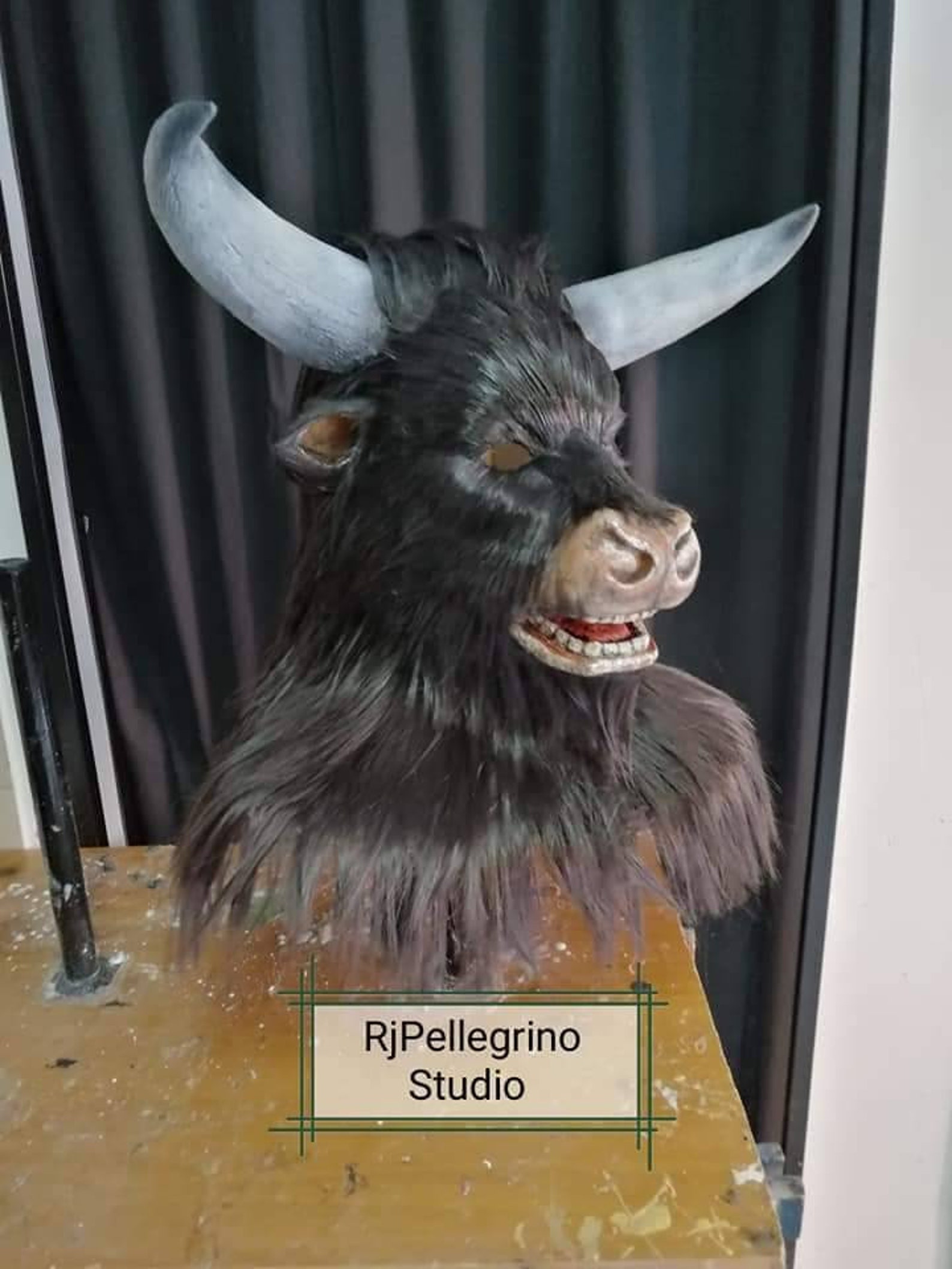 Minotaur Mask - Etsy