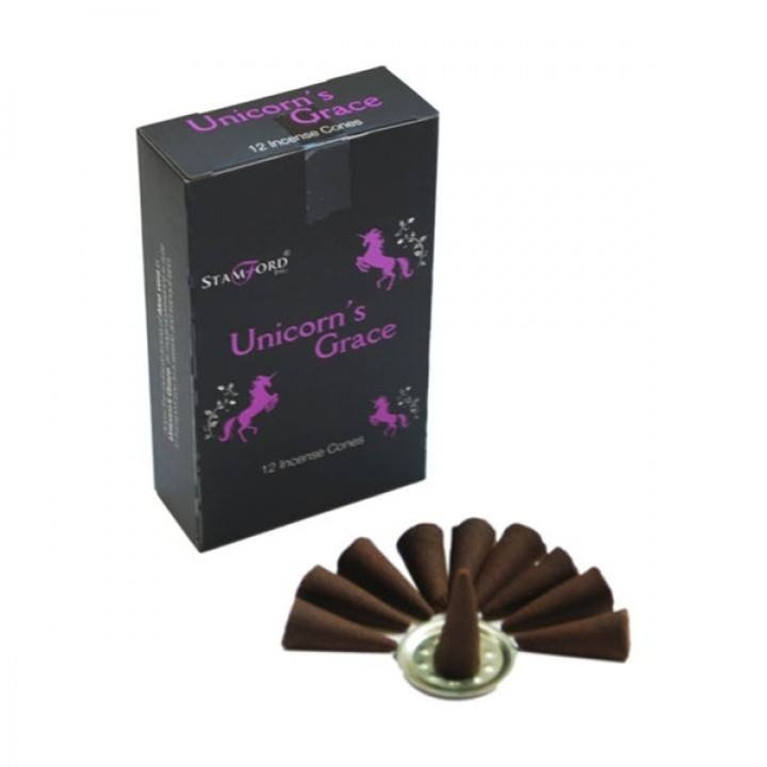 Aloe Vera 'Unicorns Grace' Incense Cones by Stamford Incense 12 cones ...