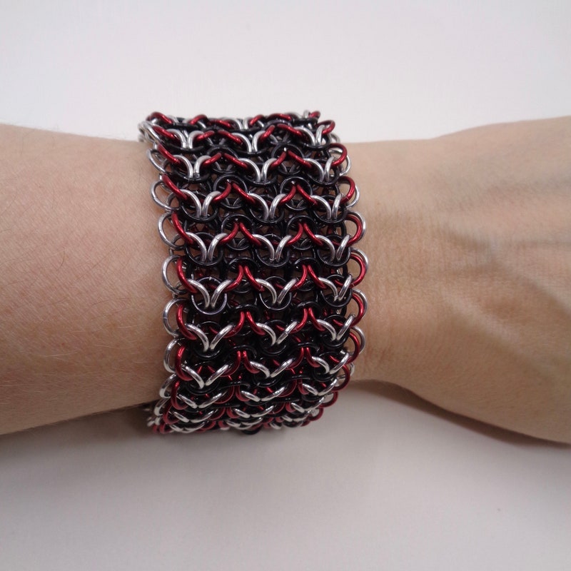 Chainmaille Cuff - Etsy