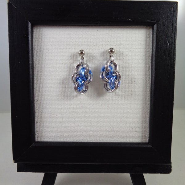 Chain Mail Earrings - Etsy