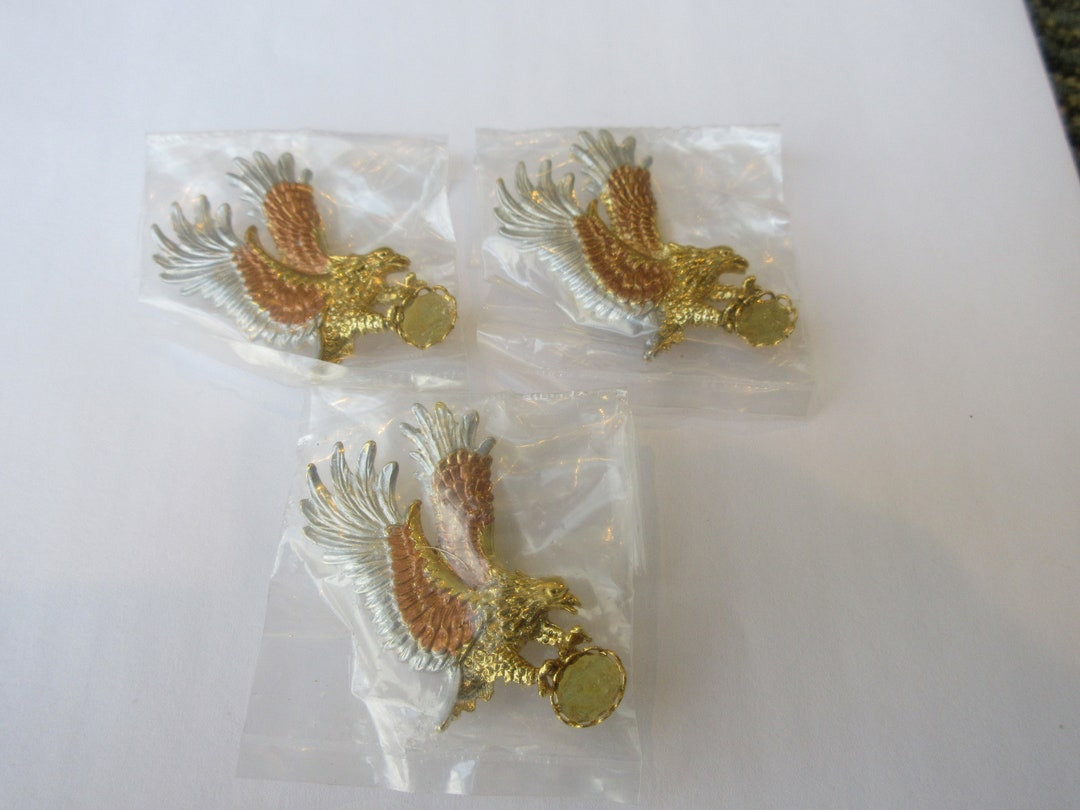 Bolo Parts, Original New Patriotic Eagle Hawk Bolo Clasp Slider 3 in ...