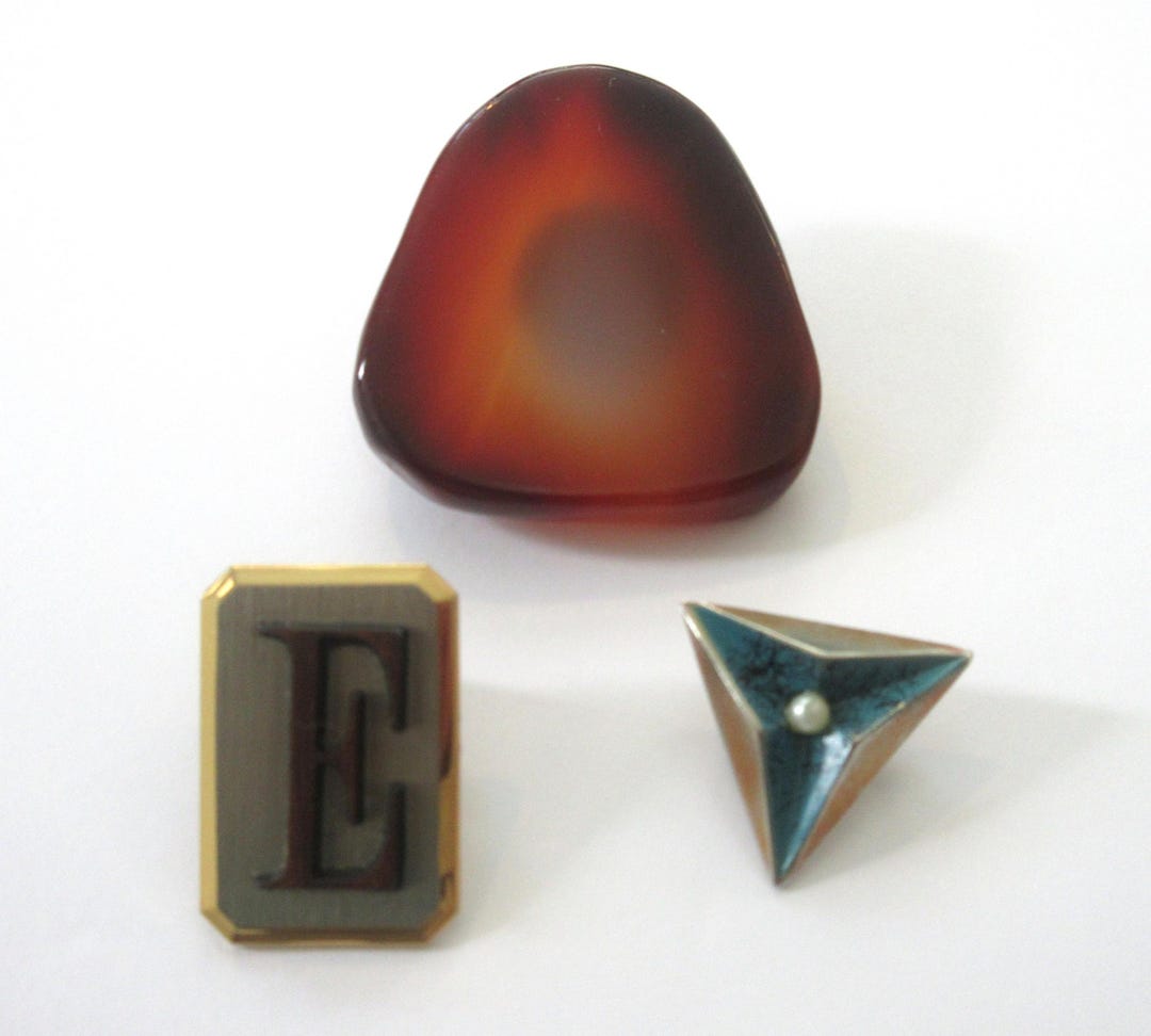 Bolo Parts, Triangle ,stone and E Bolo Clasp Slider (3 in Lot) Lot - Etsy