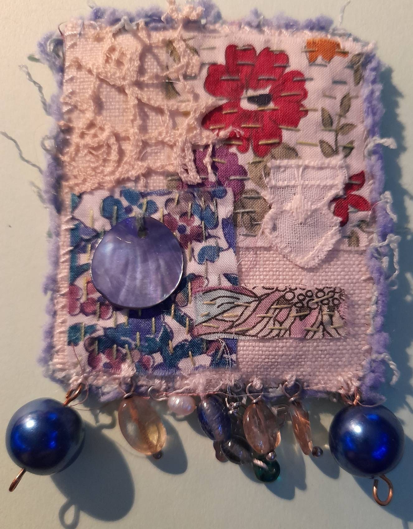 The Fragments brooch collection blue | Etsy