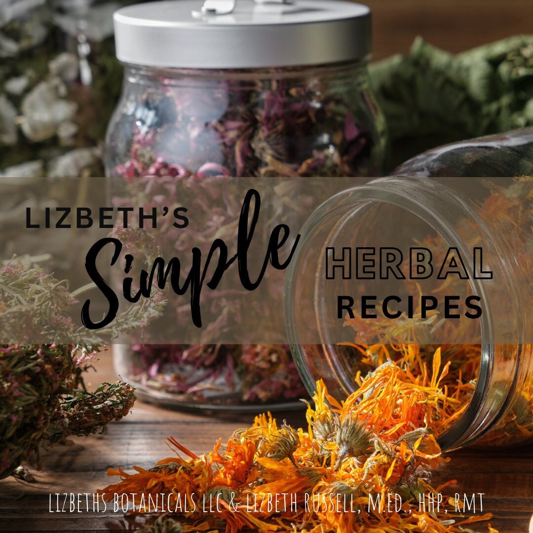 Lizbeth's Simple Herbal Recipes for Making Salve, Elderberry Syrup ...